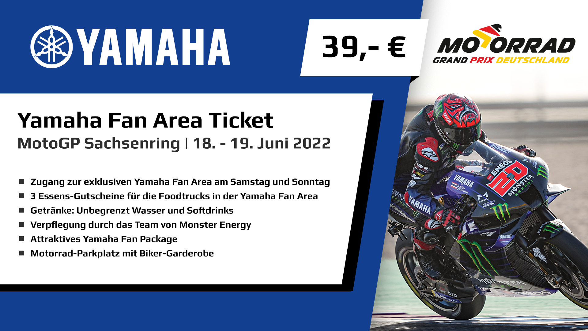 MotoGP am Sachsenring - Yamaha Motor
