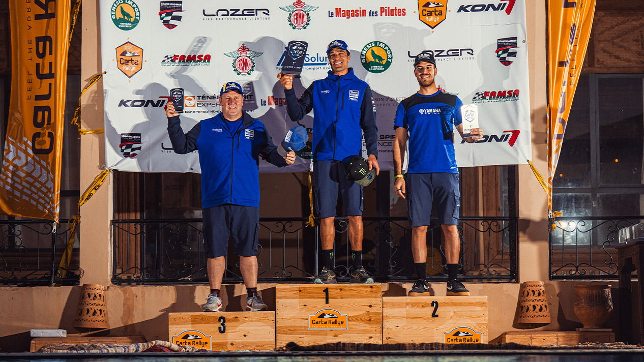 Yamaha customer riders thrive at Carta Rallye - Yamaha Motor