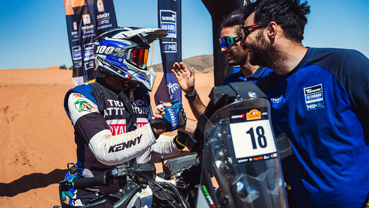 Yamaha customer riders thrive at Carta Rallye - Yamaha Motor