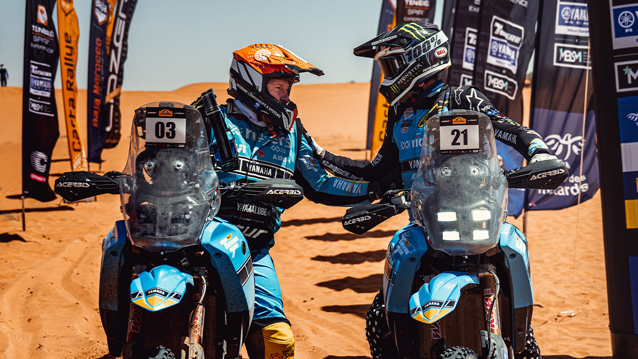 Yamaha customer riders thrive at Carta Rallye - Yamaha Motor