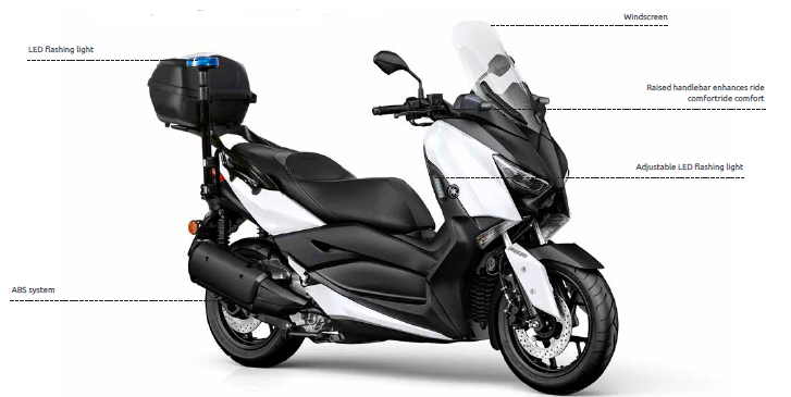 Tech Specs - Professional XMAX 300 - Yamaha Motor