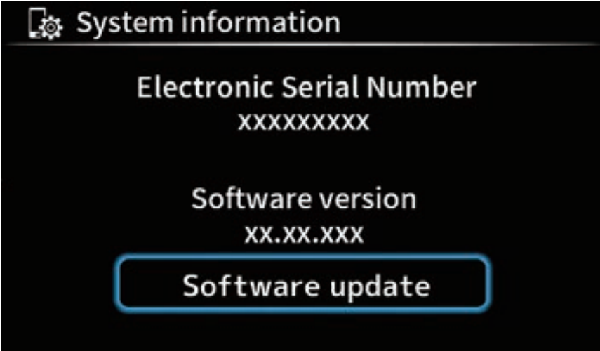 Aggiornamento Software - Yamaha Motor